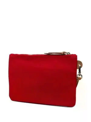 Prada 2013-2026 Canvas Canapa Logo Wristlet Pouch