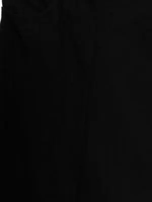 Yohji Yamamoto Uneven-yarn Maxi Skirt