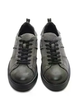 POCHE PARIS Lace-up Panelled Sneakers