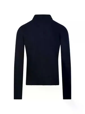 ROBERTO COLLINA Long-sleeve Polo-collar Sweater