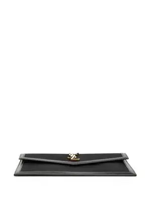 Saint Laurent 2020 Canvas Uptown Pouch Clutch Bag