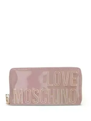 Moschino Logo Wallet - Pink