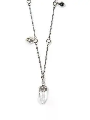 ANN DEMEULEMEESTER Quartz Pendant Necklace