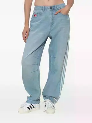 Adidas X Coca-cola Panelled Jeans With Side Stripe