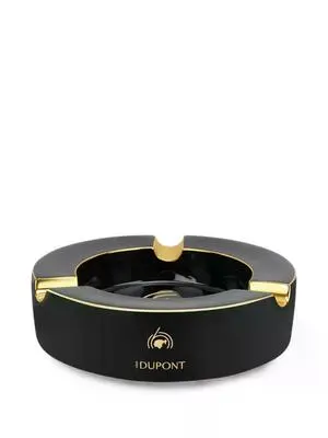 S.t. Dupont Xl Logo-print Ashtray - Black