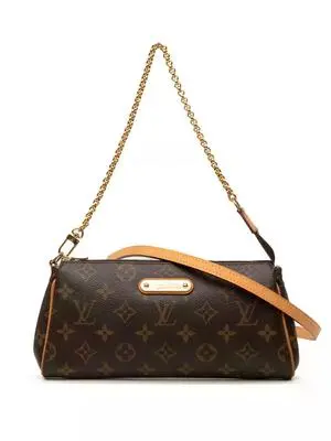 LOUIS VUITTON 2008 Monogram Eva Satchel - Brown