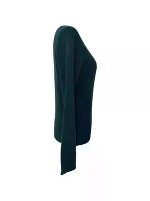 A.p.c. Janet Eyelet Detail Crew Neck Sweater