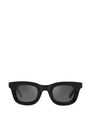 Rhude Square Frame Sunglasses With Gold-tone Hardware - Black