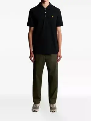 LYLE & SCOTT Logo-patch Cotton Polo Shirt