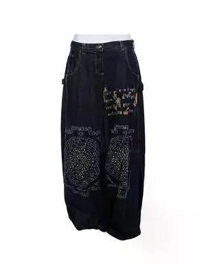 Just Cavalli Printed Relaxed-fit Jeans