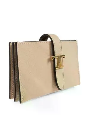 TOD'S Timeless Grained Leather Wallet
