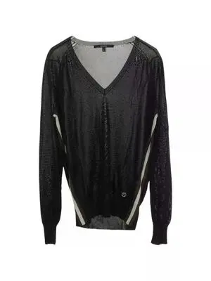 Gucci 2010s Interlocking G V-neck Sweater