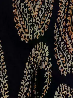 One Season Sammi Paisley-print Midi Dress