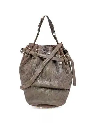 Alexander Wang Diego Calf Leather Bucket Bag - Brown