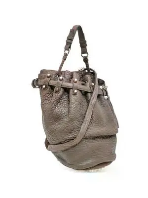 Alexander Wang Diego Calf Leather Bucket Bag