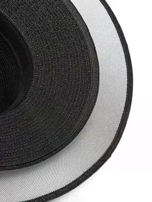 Patrizia Pepe Fly-plaque Wide-brim Hat