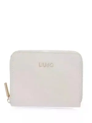 Liu Jo Small Logo-plaque Wallet - White