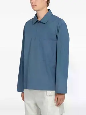 MARGARET HOWELL Half-zip Long-sleeve Shirt