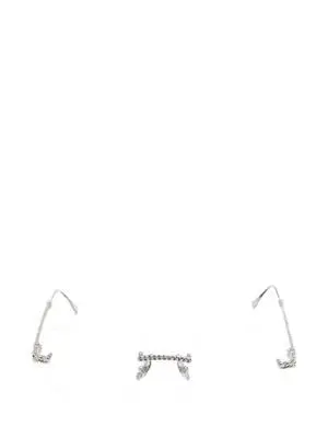 Anna-Karin Karlsson Rimless Glasses - Silver