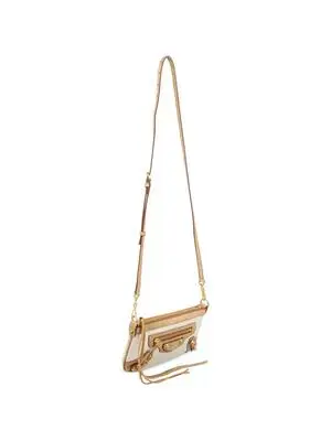 Balenciaga Canvas Shoulder Bag - Neutrals