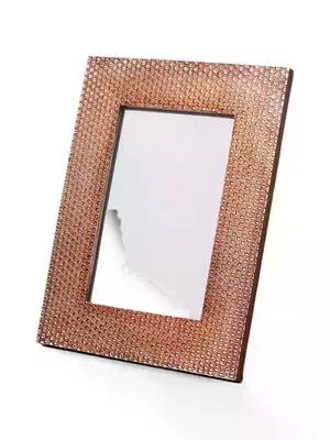 CU I SEEYOU Hammered-effect Picture Frame - Orange