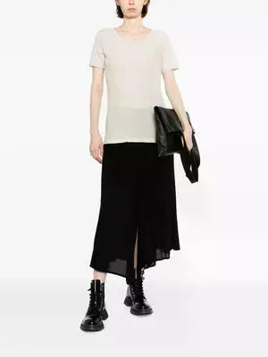 Yohji Yamamoto High-gauge Single Jersey T-shirt