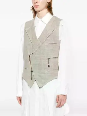 Yohji Yamamoto Silk Waistcoat