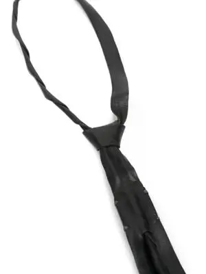 LAYER ZERO Stitched Leather Tie