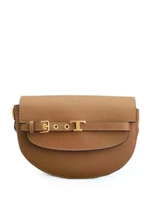 TOD'S Mini T Signature Leather Crossbody Bag