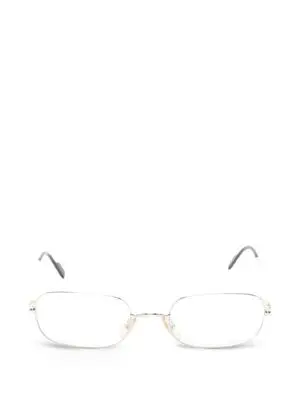 Cartier Tone Square Frame Eyeglasses - Silver
