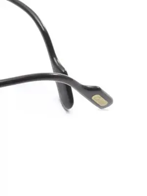 Cartier Tone Square Frame Eyeglasses