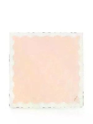 Chloé Lace-trim Scalloped Bandana