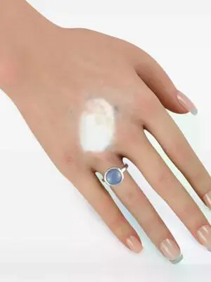 Tamara Comolli Chalcedony-stone Ring - Silver