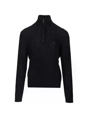 Etro Quarter-zip Cashmere Sweater - Blue