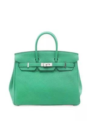 Hermès 2020 25 Birkin Tote Bag - Green