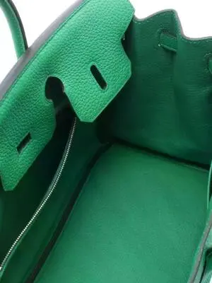 Hermès 2020 25 Birkin Tote Bag - Green