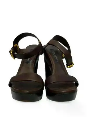 Ralph Lauren 2010s Wooden-heel Sandals