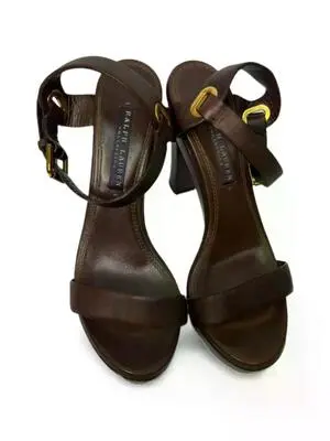 Ralph Lauren 2010s Wooden-heel Sandals