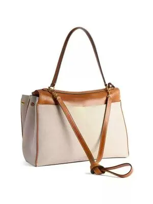 Balenciaga Rodeo Canvas Handbag - Neutrals