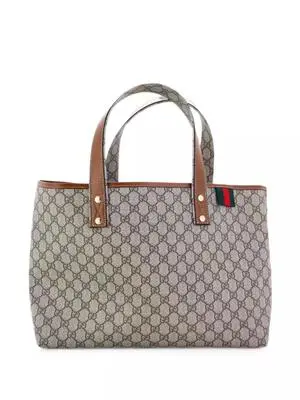 Gucci Gg Coated Canvas Medium Tote Bag