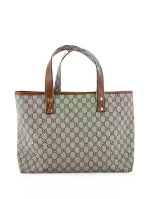 Gucci Gg Coated Canvas Medium Tote Bag