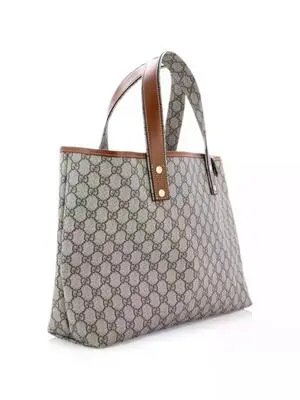 Gucci Gg Coated Canvas Medium Tote Bag