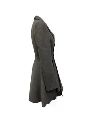 Alexander McQueen Double-breasted Flared Coat