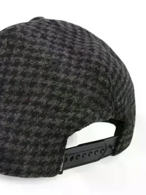 LES DEUX Houndstooth-pattern Baseball Cap