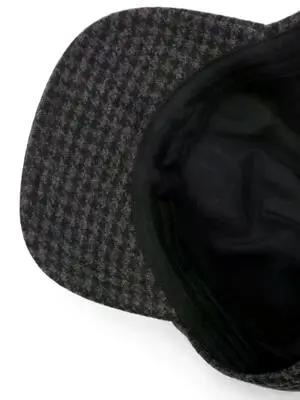 LES DEUX Houndstooth Baseball Cap