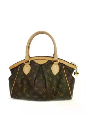 LOUIS VUITTON Tivoli Monogram Canvas Tote Bag - Brown