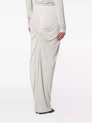 ENTIRE STUDIOS Ruched Maxi Skirt