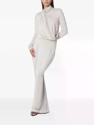 ENTIRE STUDIOS Ruched Maxi Skirt