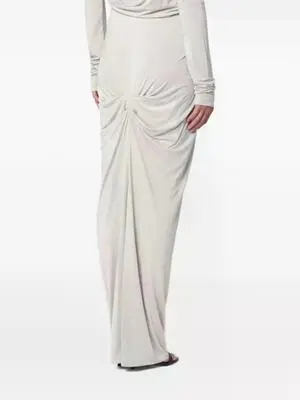 ENTIRE STUDIOS Ruched Maxi Skirt