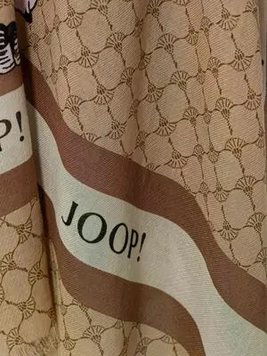 JOOP! Adalia Seashell-print Monogram-pattern Scarf